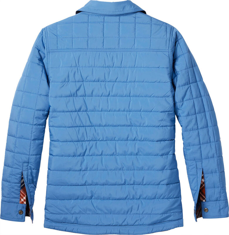 Women's Parkland Reversible Shirt Jacket | Lightweight Insulation