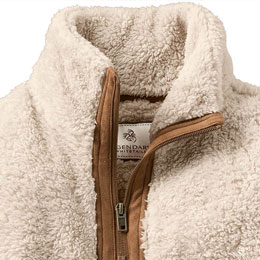 Ladies Fuzzy Hide Fleece 1/4 Zip | Legendary Whitetails